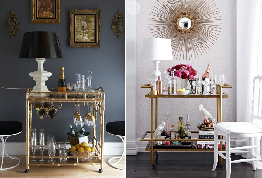 7 ideias de mini bar para espaços pequenos